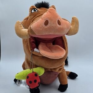 Disney | Toys | Disney Store The Lion King Pumbaa With Grub Bugs Plush ...